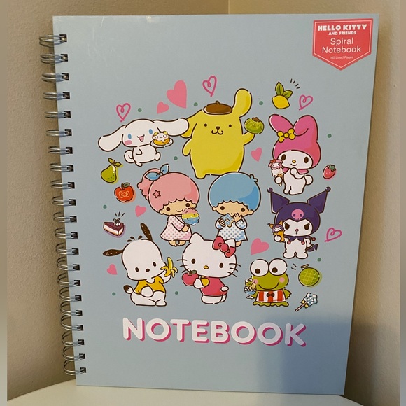 Hello Kitty | Office | Hello Kitty Friends Spiral Notebook | Poshmark